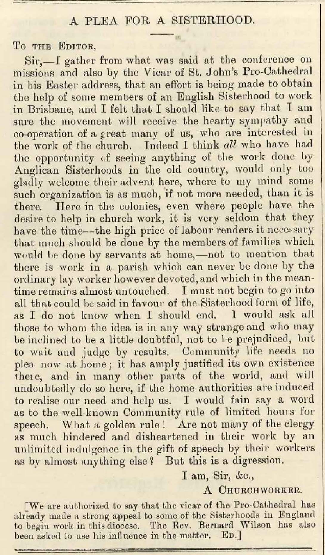 Three deeds of Bishop Stone-Wigg