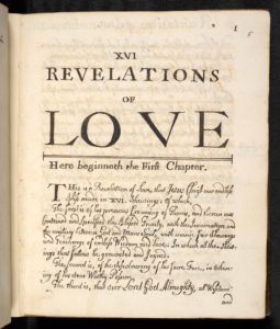 Julian of Norwich: ‘all shall be well’