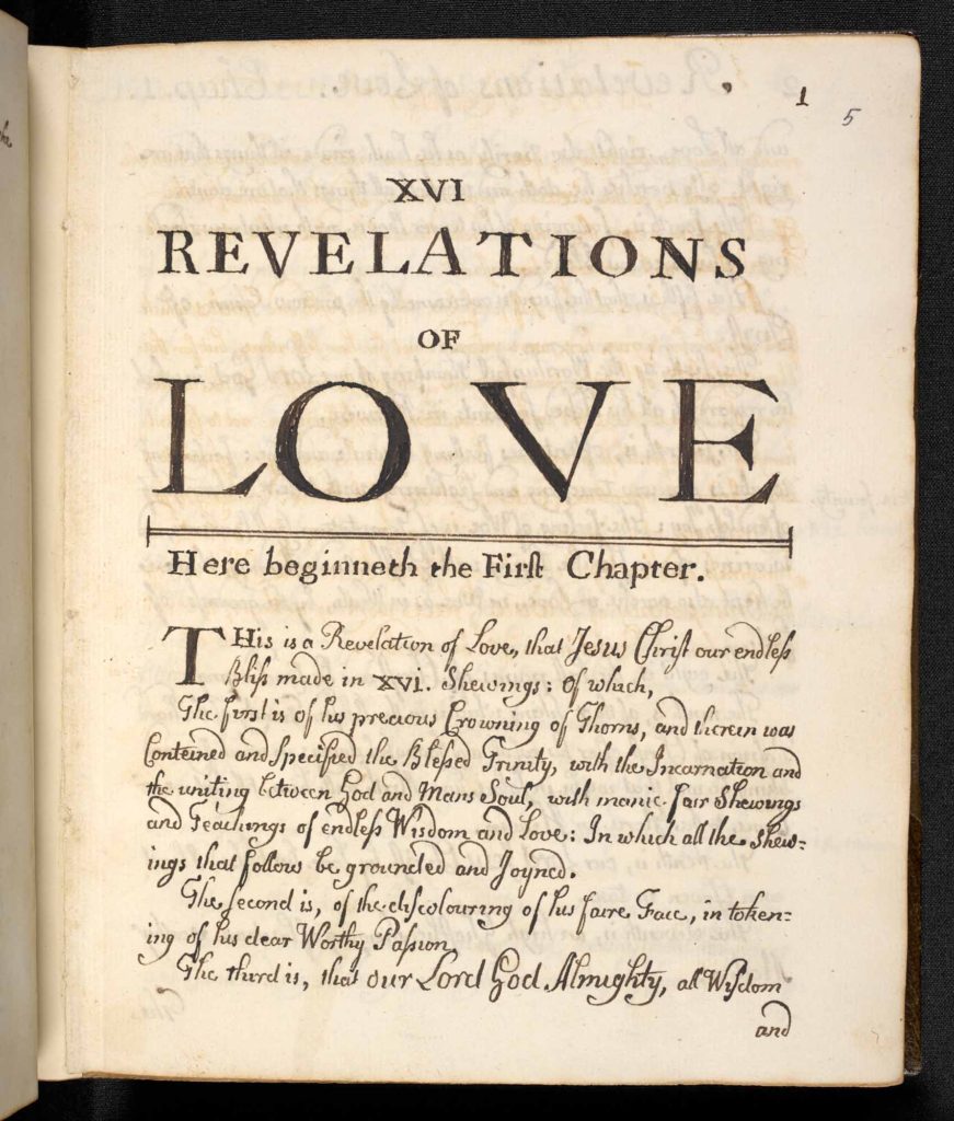 Julian of Norwich: ‘all shall be well’