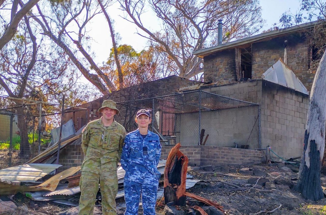 Defence Force chaplain praised for work in Operation Bushfire Assist
