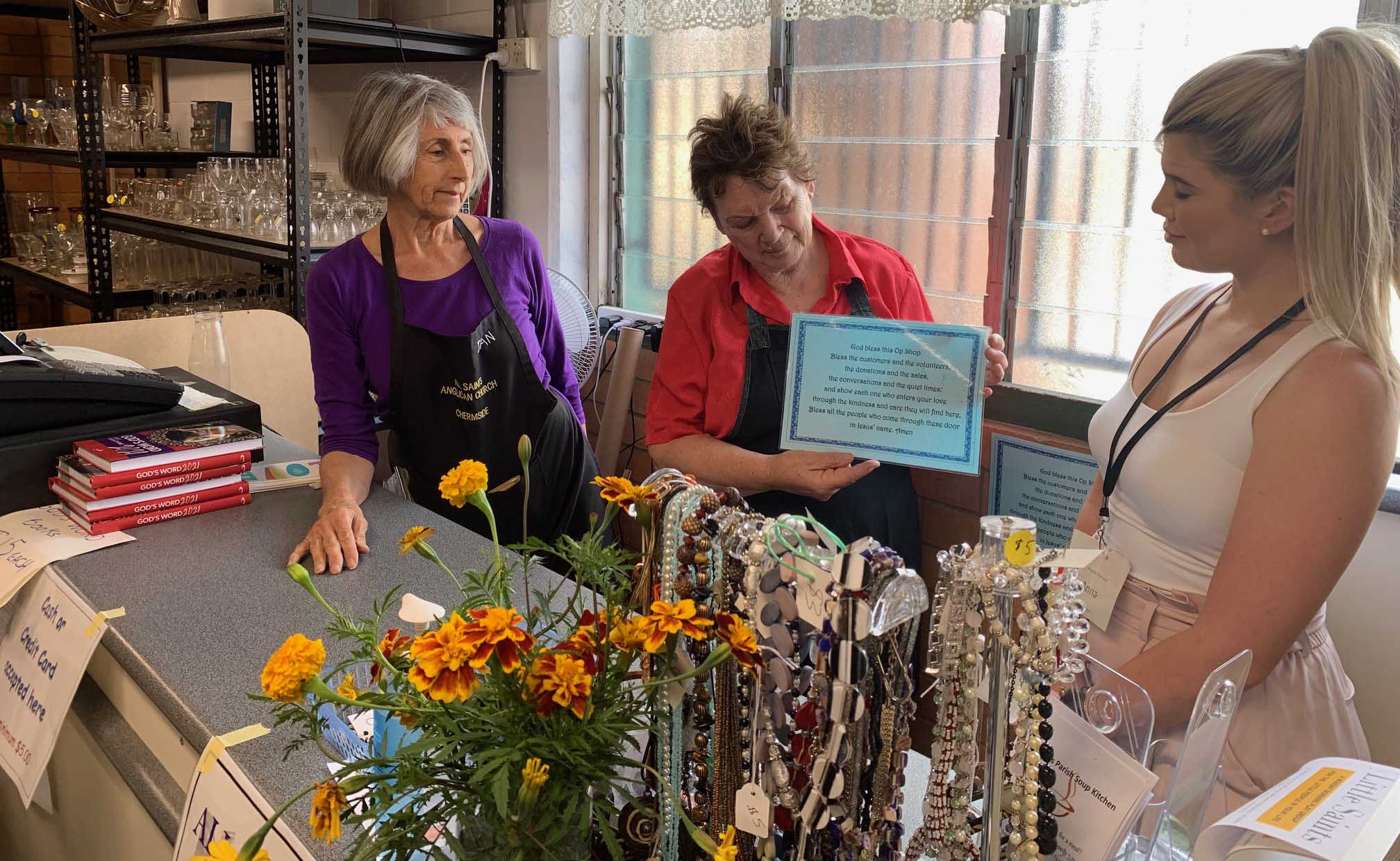 Our op shop: another door to our church