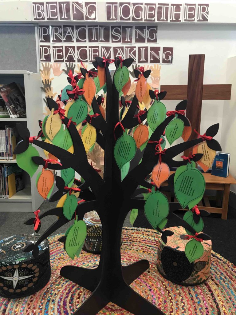 Prayer Tree helps students to practise peacemaking