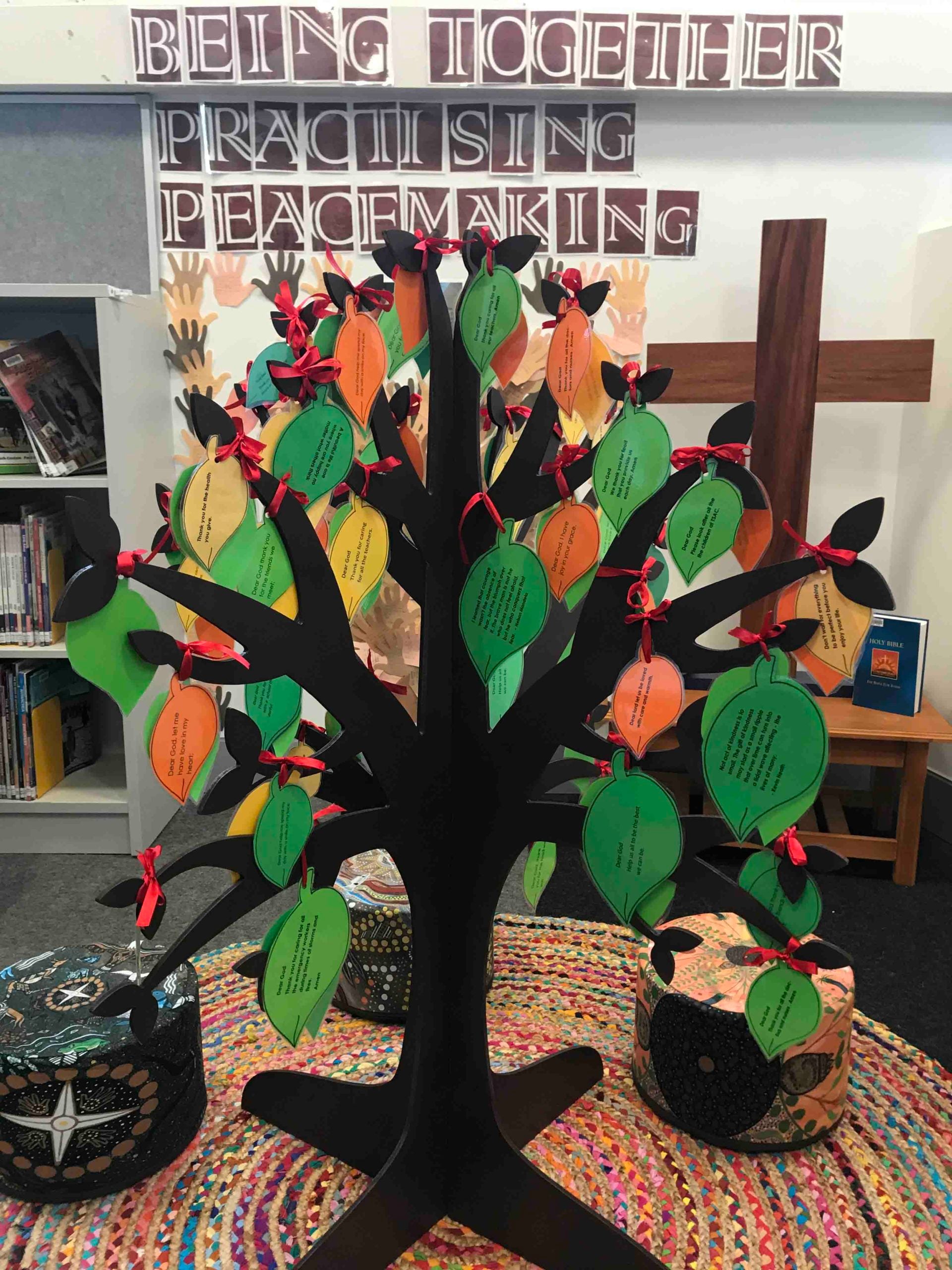 Prayer Tree helps students to practise peacemaking