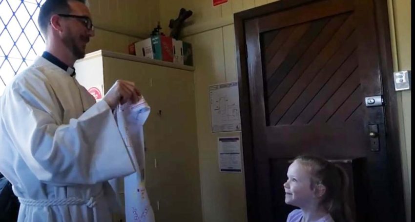 What is the symbolism behind the special clothes for worship: vestments?