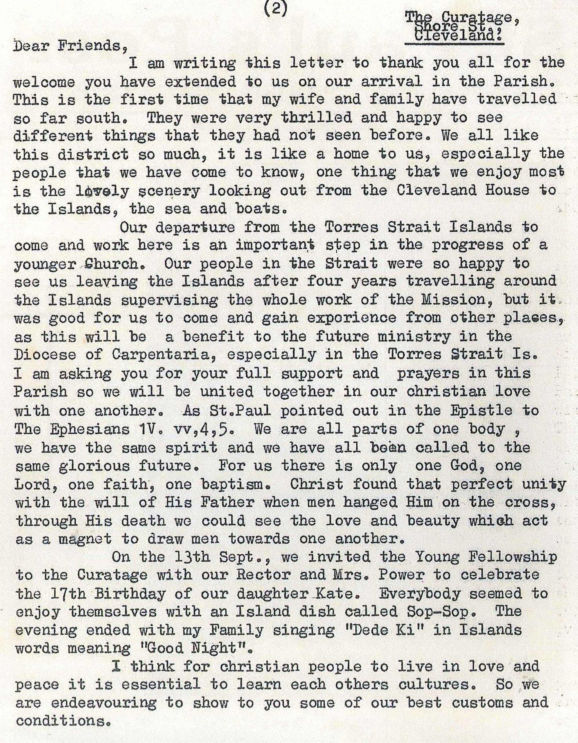 Canon Boggo Pilot: war-time army corporal and Torres Strait Islander ...