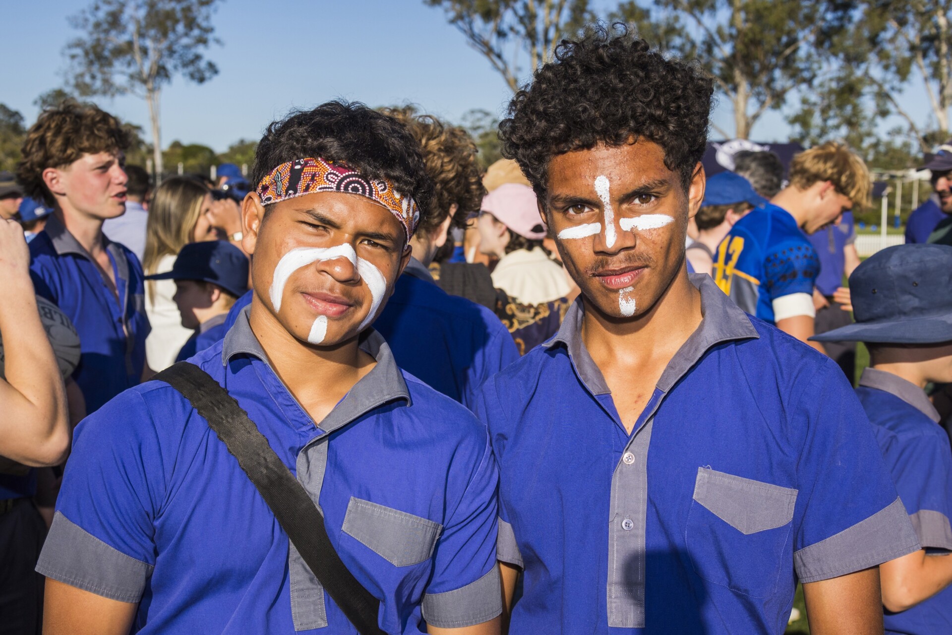 Culture takes the field at Churchie’s rugby Indigenous round