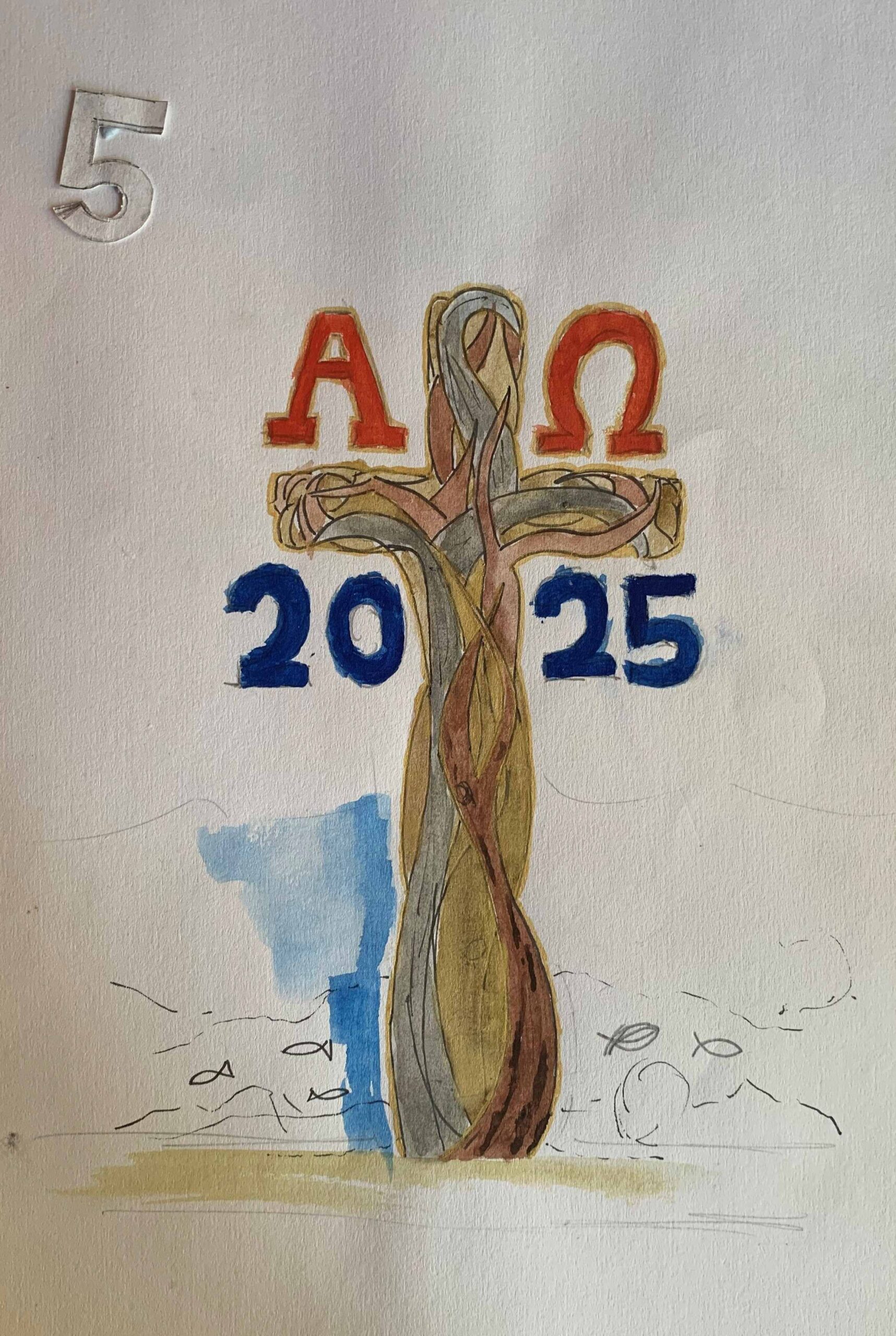 Paschal Candle design: A student reflection